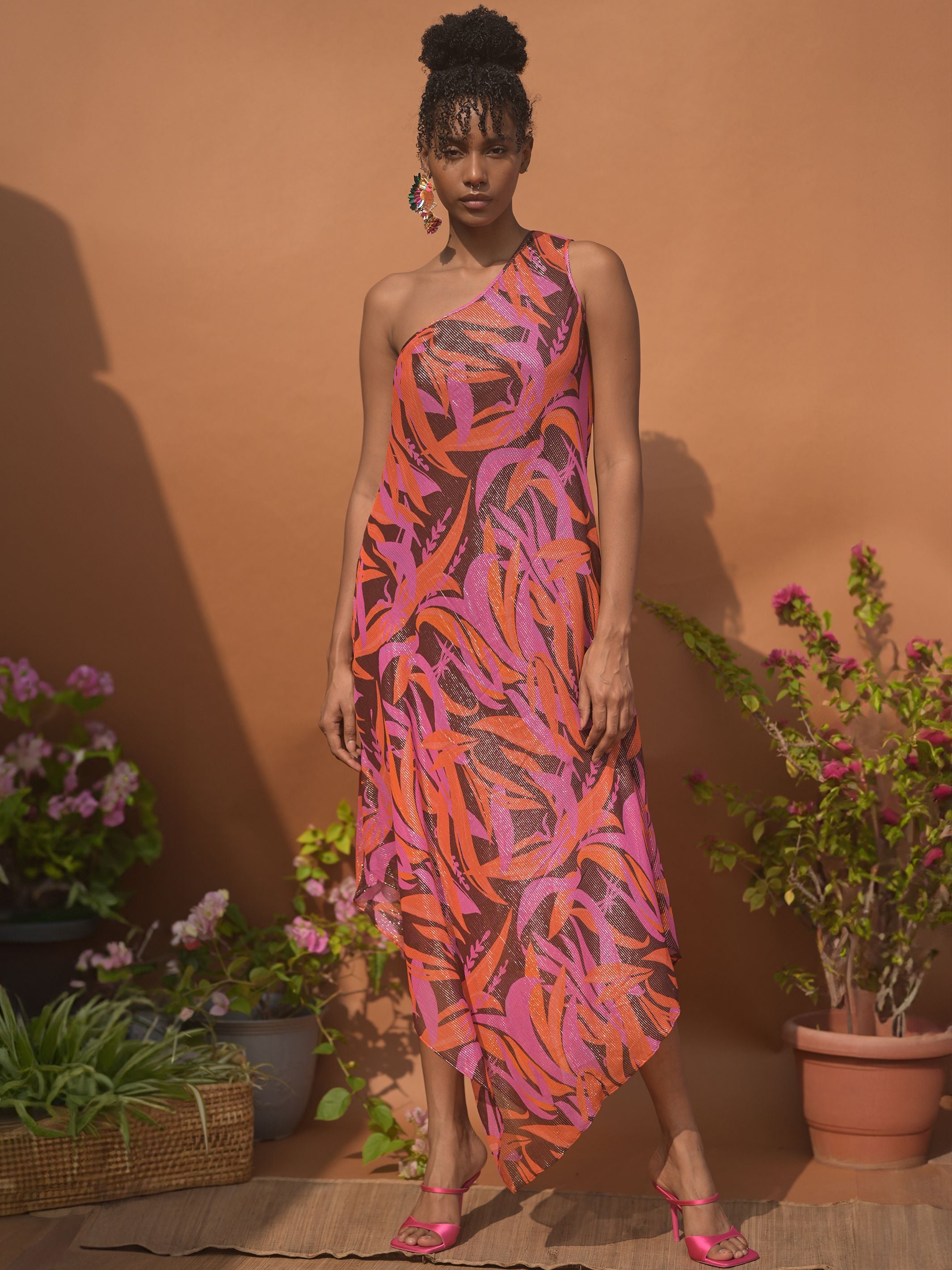 Jasmine Shimmer Maxi Dress – Guapa